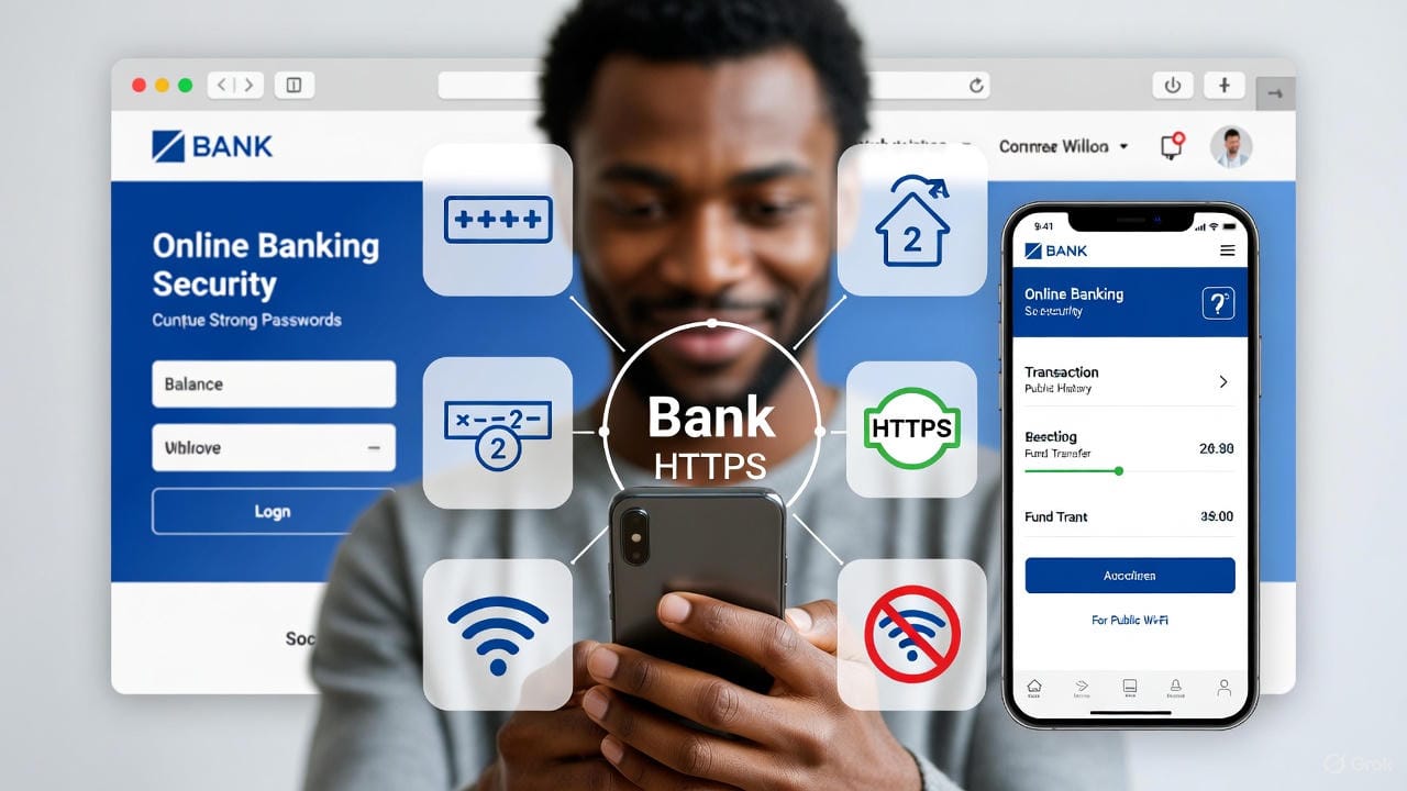 Online Mobile Banking Basics:Key Features, Security Tips.
